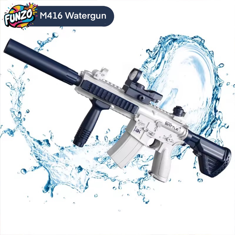 Jual FUNZO - Mainan Anak M416 Electric Watergun Kids Toys - Mainan ...