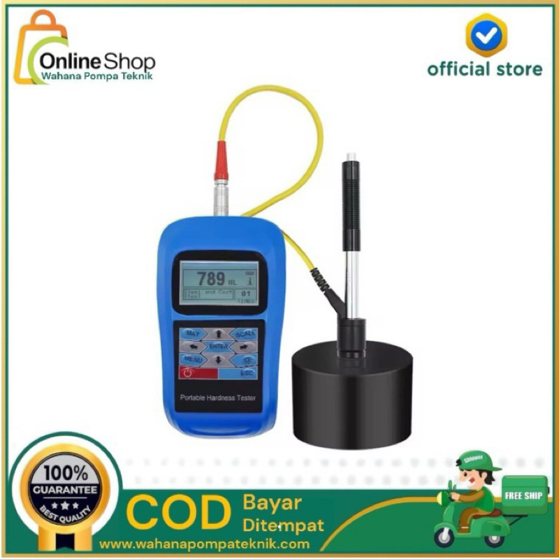 Jual Original Hardness Tester Durometer JITAI 771 Portable Leeb ...