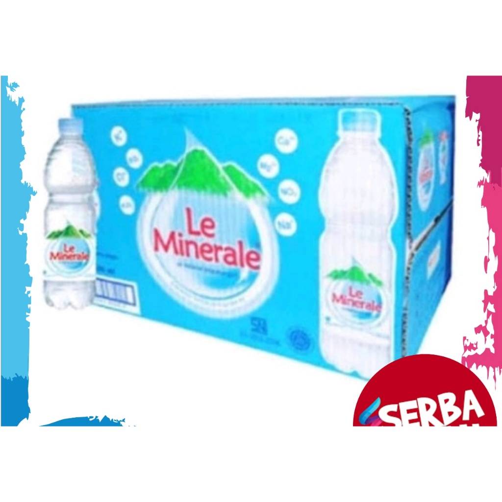 Jual KHUSUS INSTAN Le Mineral Botol 330ml 24pcs Dus Kardus Karton Air ...