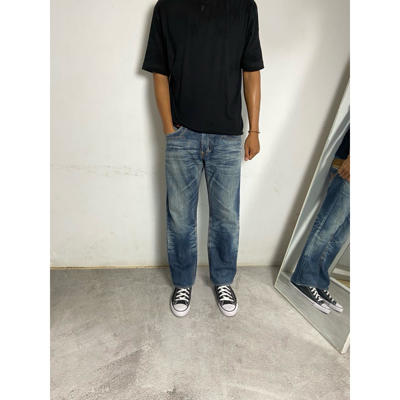 Jual EDWIN XV PERFECT FADED JEANS | Shopee Indonesia