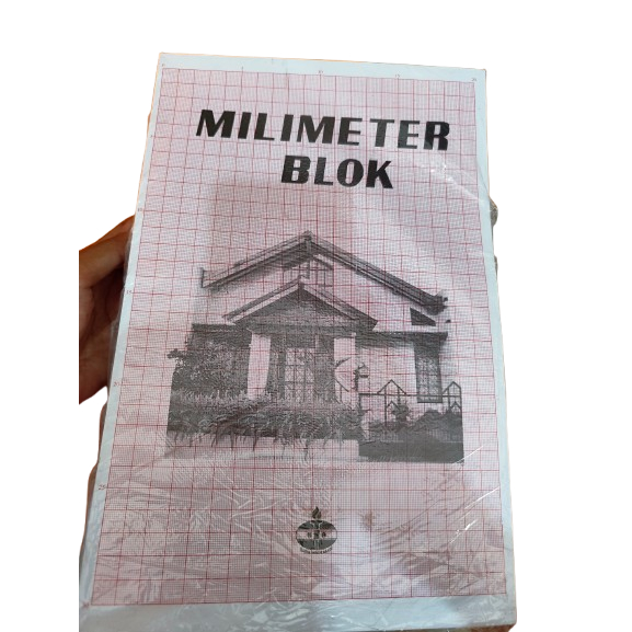 Jual Kertas / Buku Milimeter Blok/Block Ukuran F4 (50 lembar) | Shopee ...