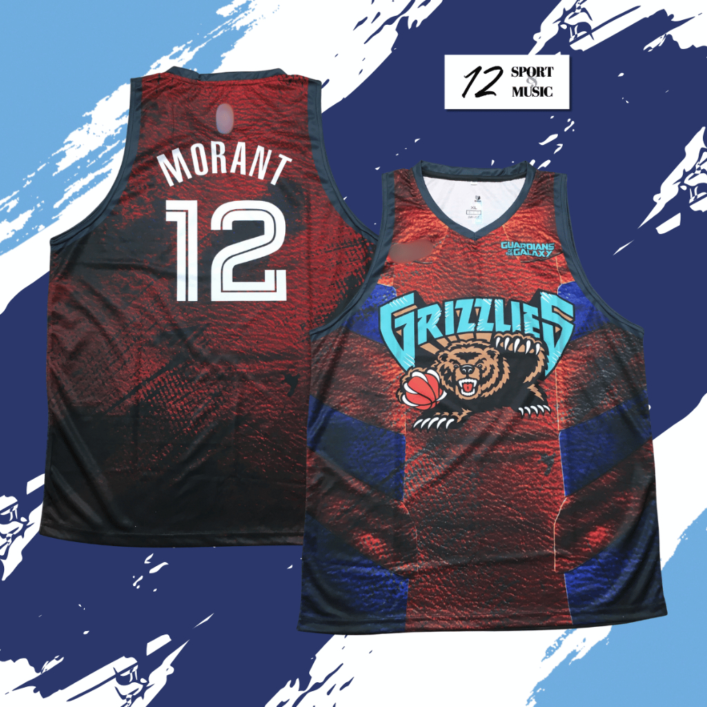 Jual Jersey Basket MEM Authentic Printing Sublimasi Bahan Dri-Fit Air ...