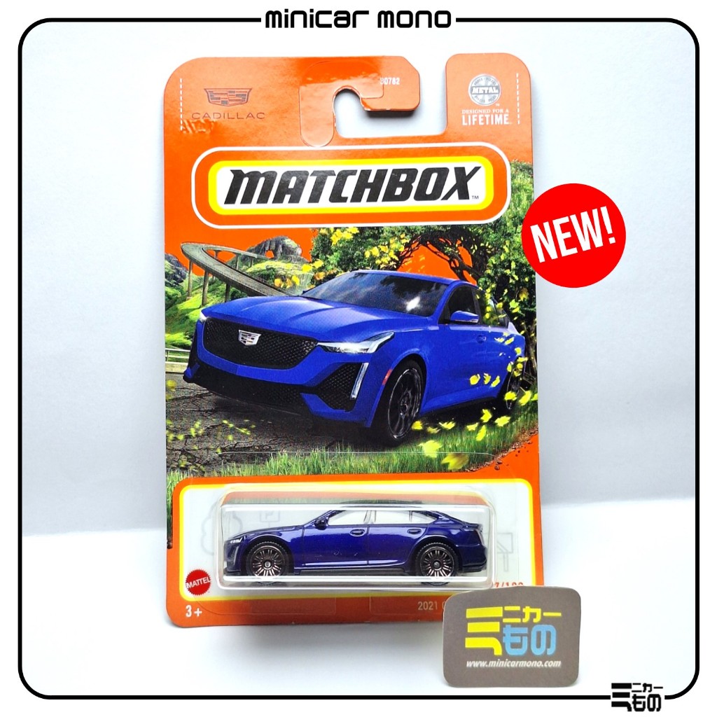 Jual Matchbox Basic - 2021 Cadillac CT5-V (Blue) | Shopee Indonesia
