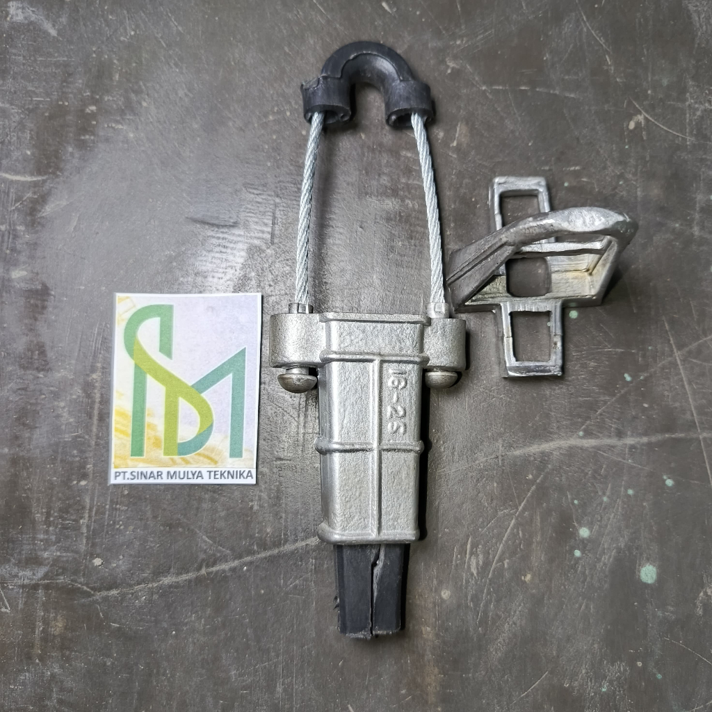 Jual Clamp Buaya Fixed Dead End 16-25 (LENGKAP) Tarikan Kabel / strain ...