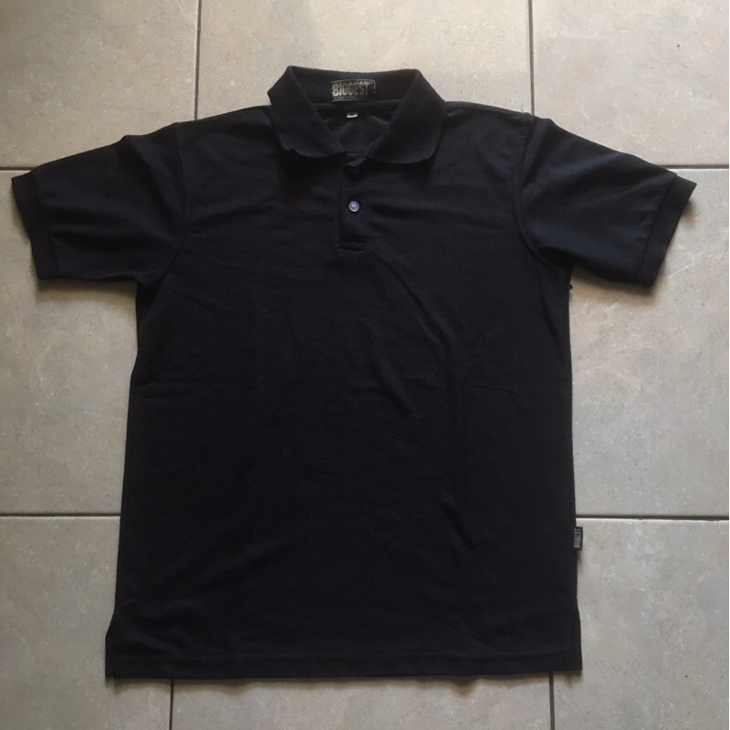 Jual Kaos Polo Hitam Biggest | Shopee Indonesia