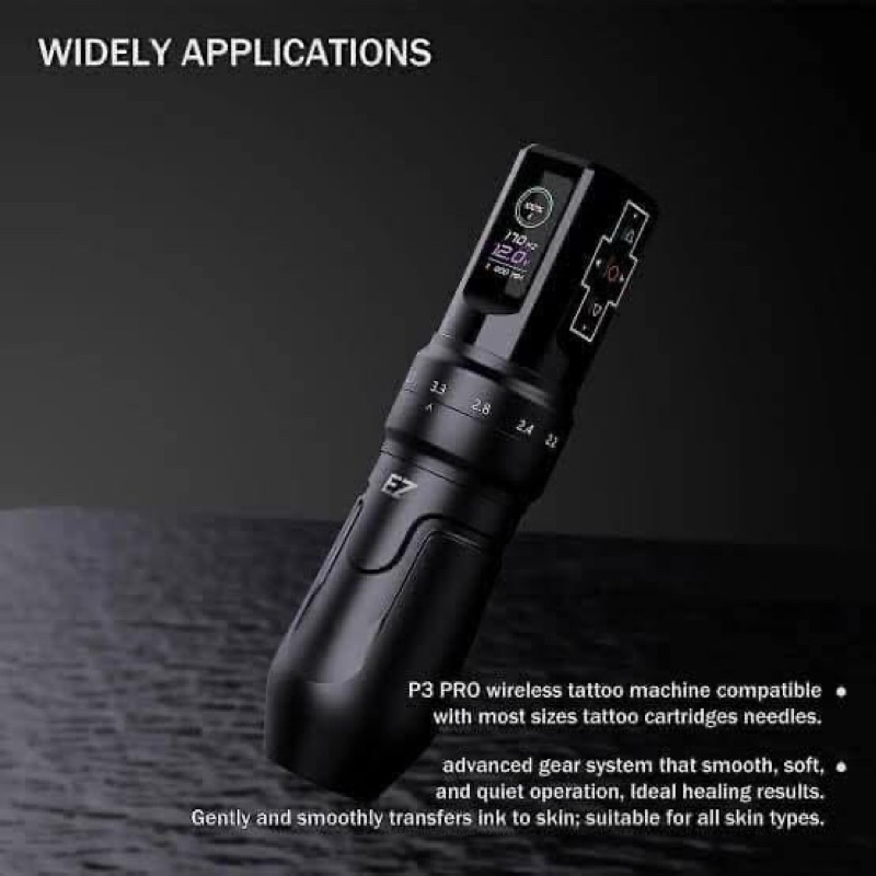 Jual MESIN PEN TATTOO EZ P3Pro Digital | Shopee Indonesia