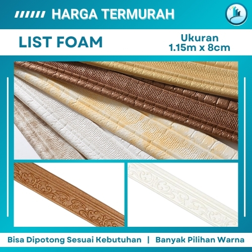 Jual Wall Border List / Wallborder 3D /Walpaper List Foam Stiker ...