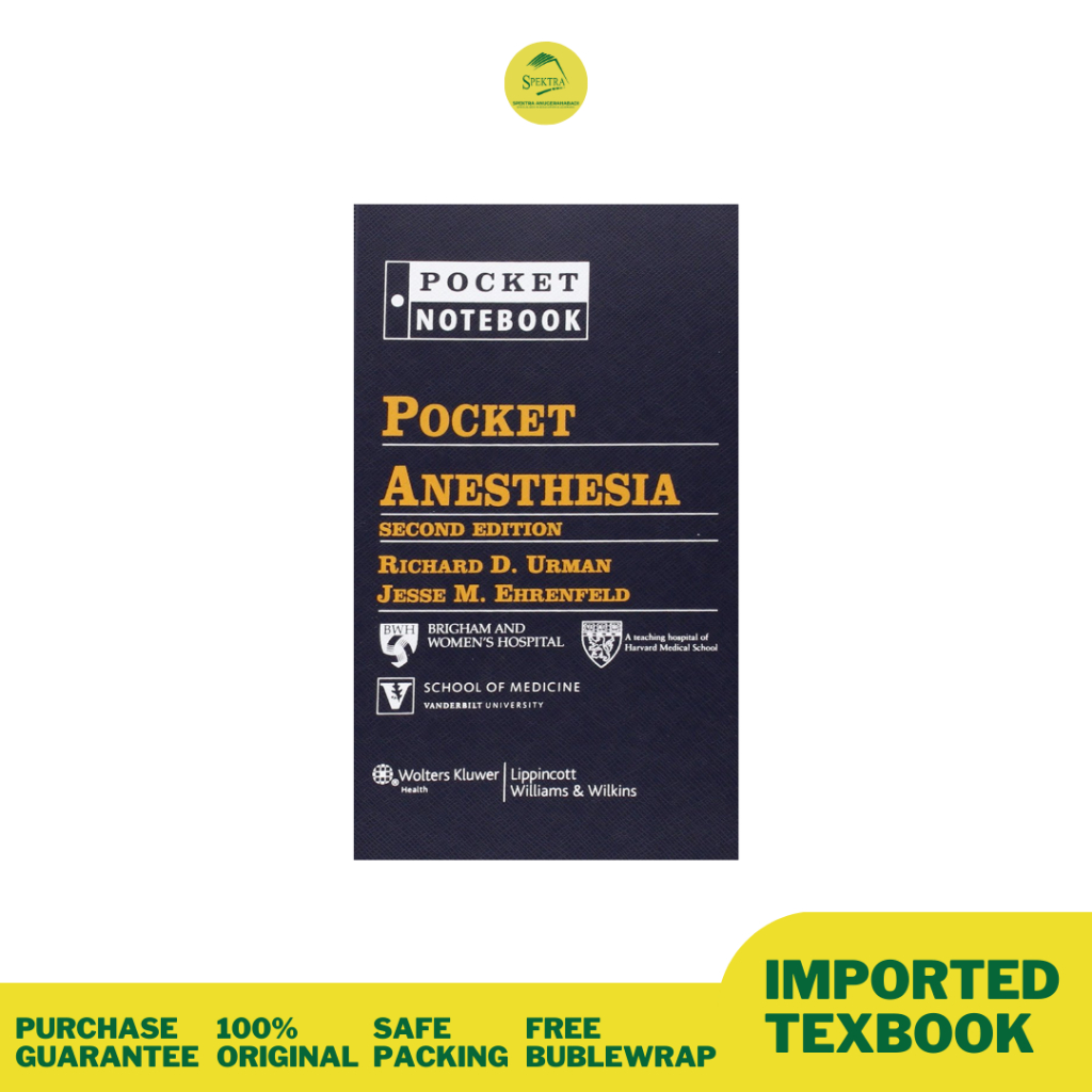 Jual Buku Pocket Anesthesia (Pocket Notebook) 2nd Edition 9781451173246 ...
