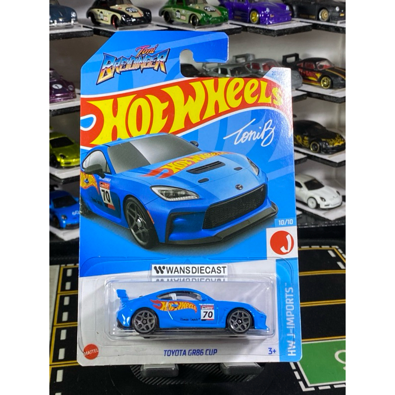 Jual Hot Wheels Toyota GR86 Cup Blue ToniB Jdm | Shopee Indonesia