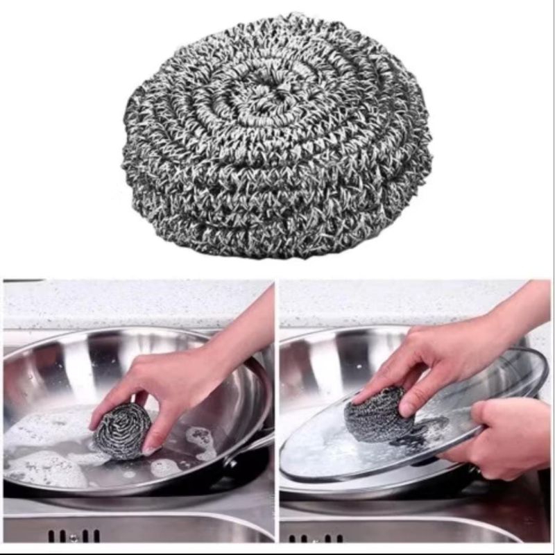 Jual Sabut Besi Stainless Besar / Cuci piring Serbaguna | Shopee Indonesia