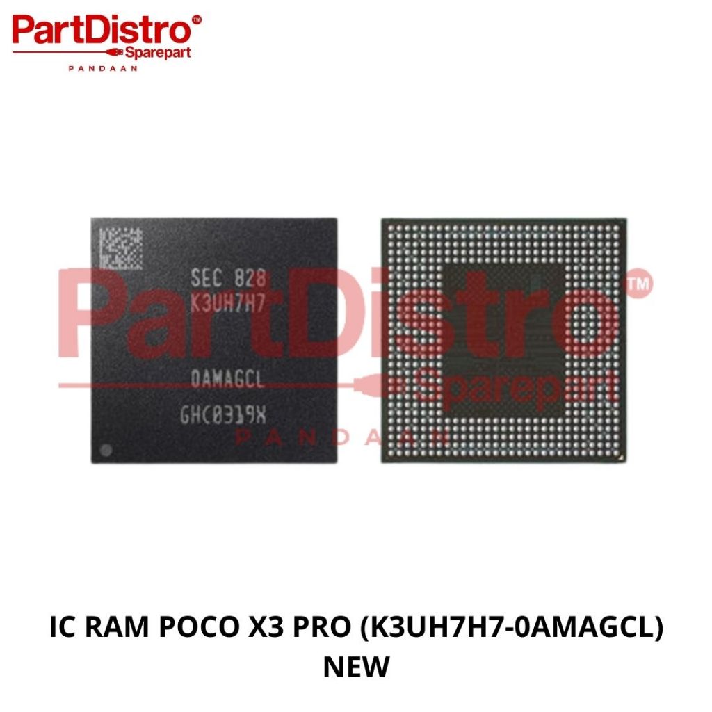 Jual IC RAM POCO X3 PRO (K3UH7H7-0AMAGCL) NEW | Shopee Indonesia