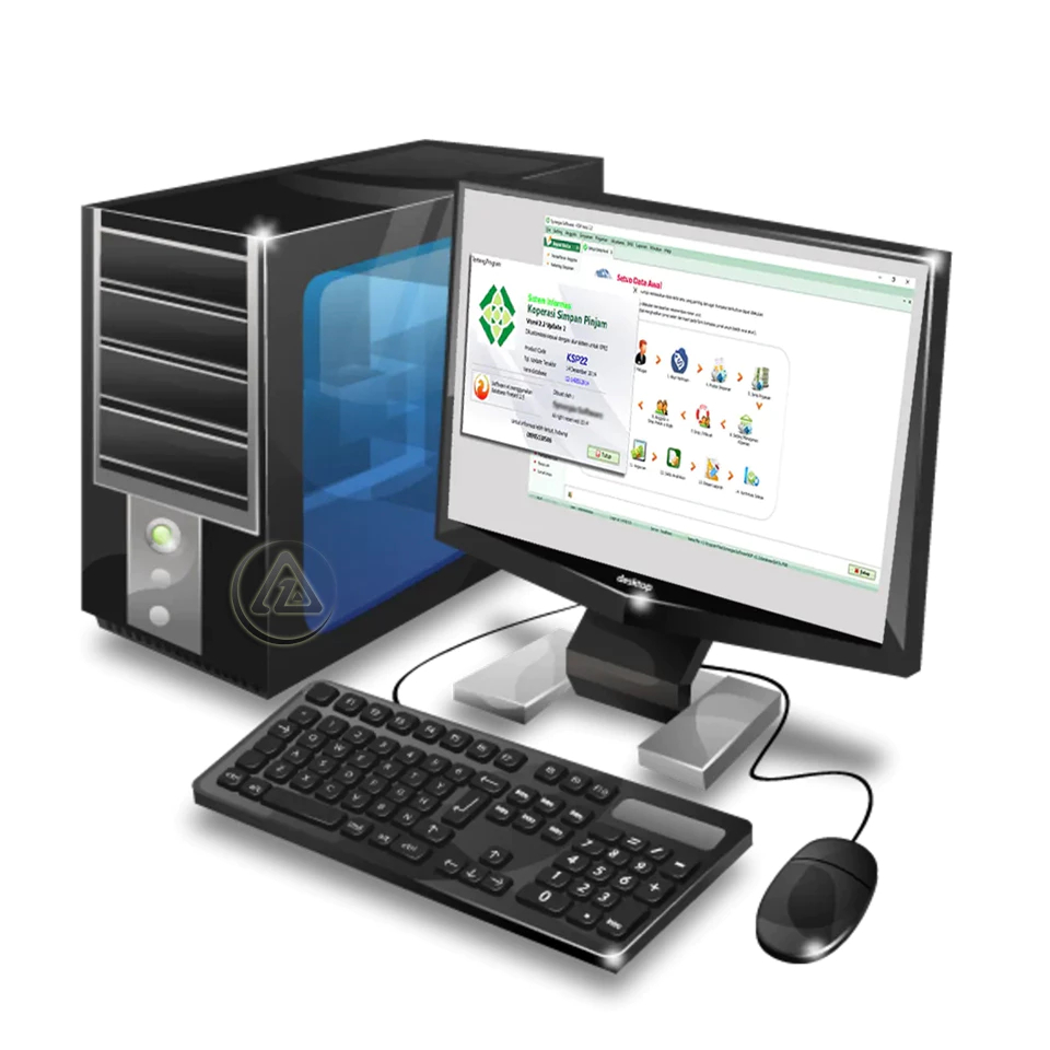Jual SOFTWARE KOPERASI SIMPAN PINJAM TERBARU KSP Berbasis Desktop ...