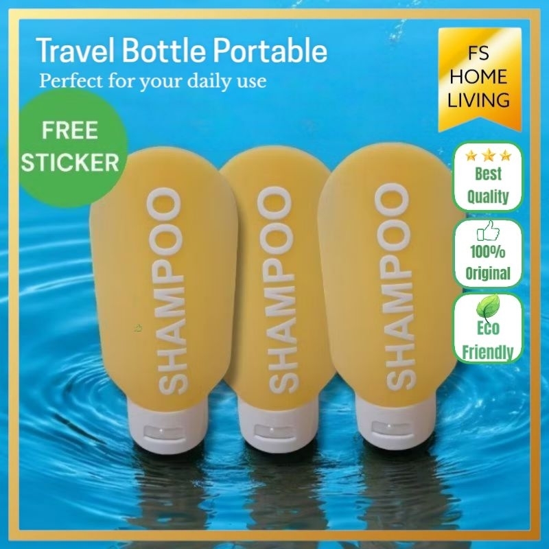 Jual Botol sabun shampoo mandi portable / Travel Bottle / Botol Tube ...