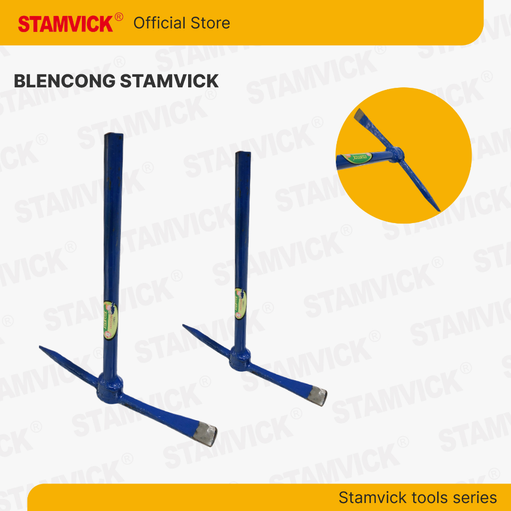 Jual Blencong Gagang Besi STAMVICK / Ganco / Gancu / Belencong Gagang ...