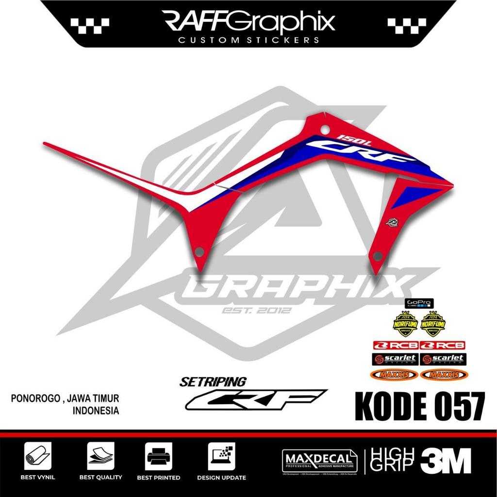 Jual STICKER STRIPING CRF 150 KODE 057 / STRIPINGSUREX /SUREX /SUMO ...