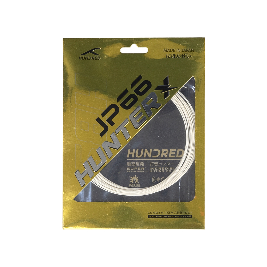 Jual Hundred Badminton String JP 66 Hunter X HBAA-4M130 | Shopee Indonesia