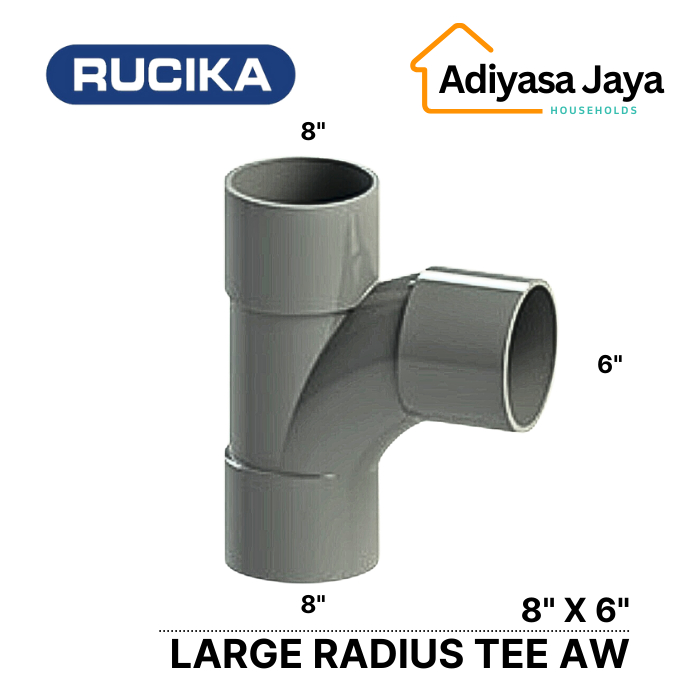 Jual Large Radius Tee AW 8 x 6 (Rucika) / TY | Shopee Indonesia