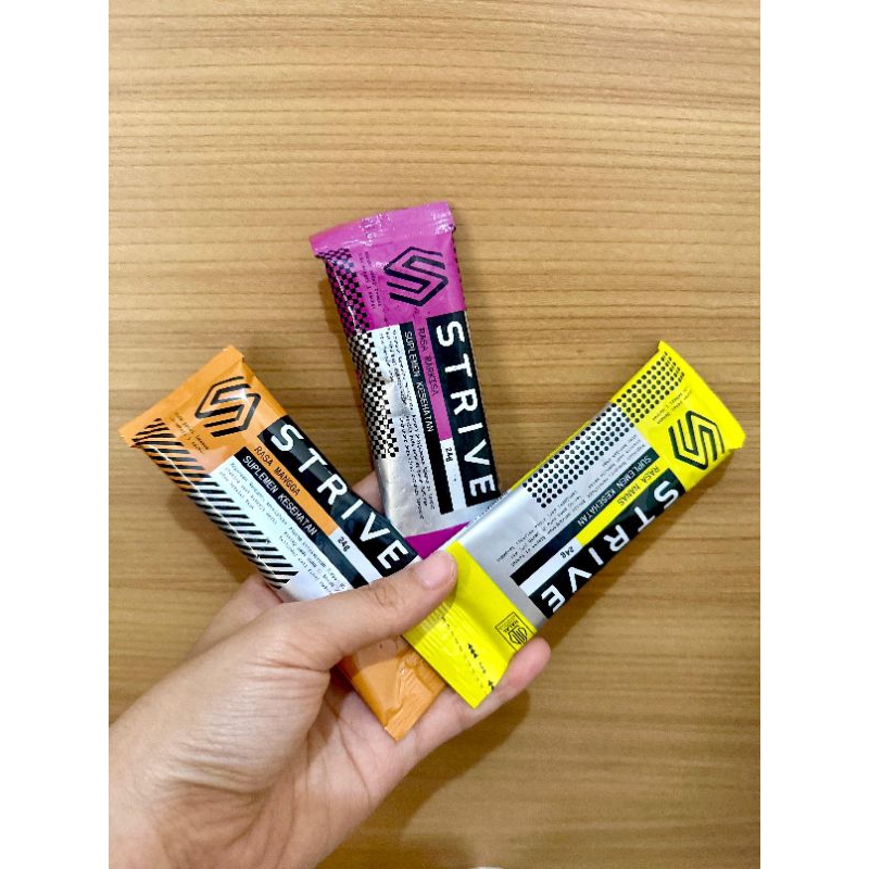 Jual Strive Energy Gel Rasa Mix 1Pack/5Pcs | Shopee Indonesia
