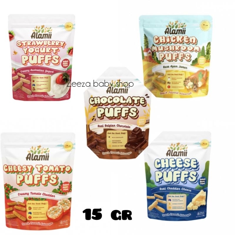 Jual Alamii puffs snack anak 1 tahun ke atas 15 gr | Shopee Indonesia