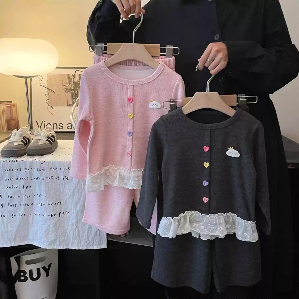 Jual [PRINCESS KESLI] 2-11 Tahun Setelan anak perempuan modis musim ...