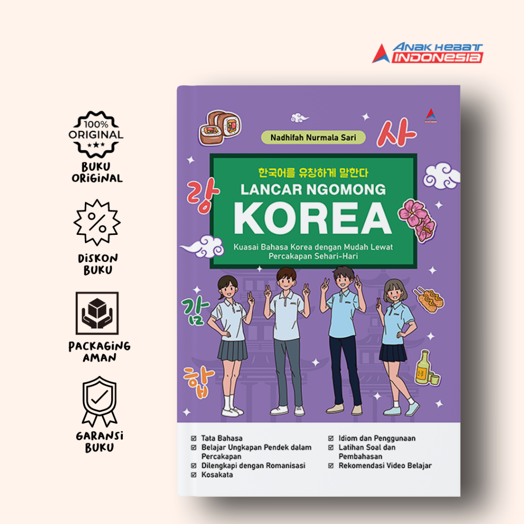 Jual Lancar Ngomong Korea : Kuasai Bahasa Korea Dengan Mudah Lewat Percakapan Sehari-hari ...