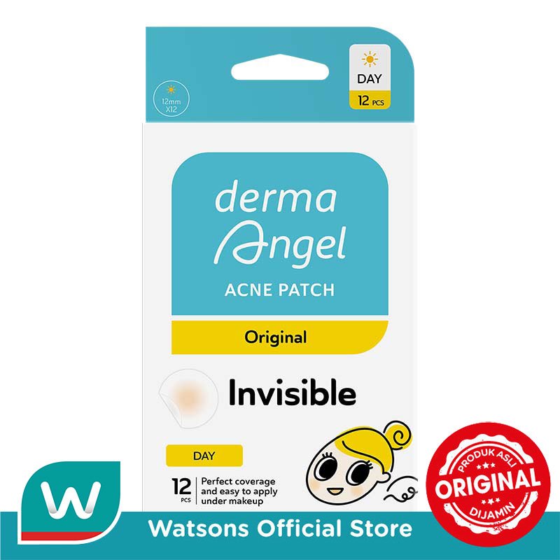 Jual Derma Angle Acne Patch Day 12s | Shopee Indonesia