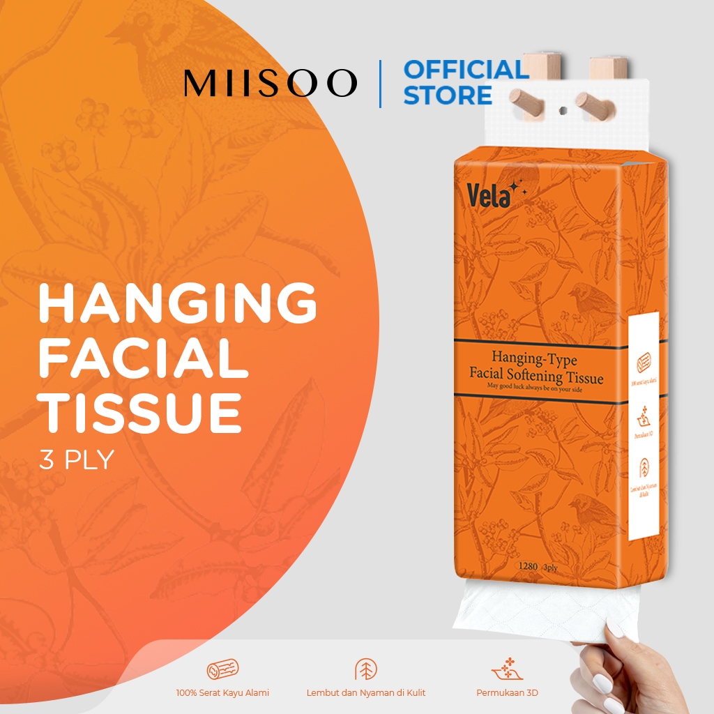 Jual [Cece Fancy Item Exclusive] Miisoo Vela Facial Softening Tissue ...