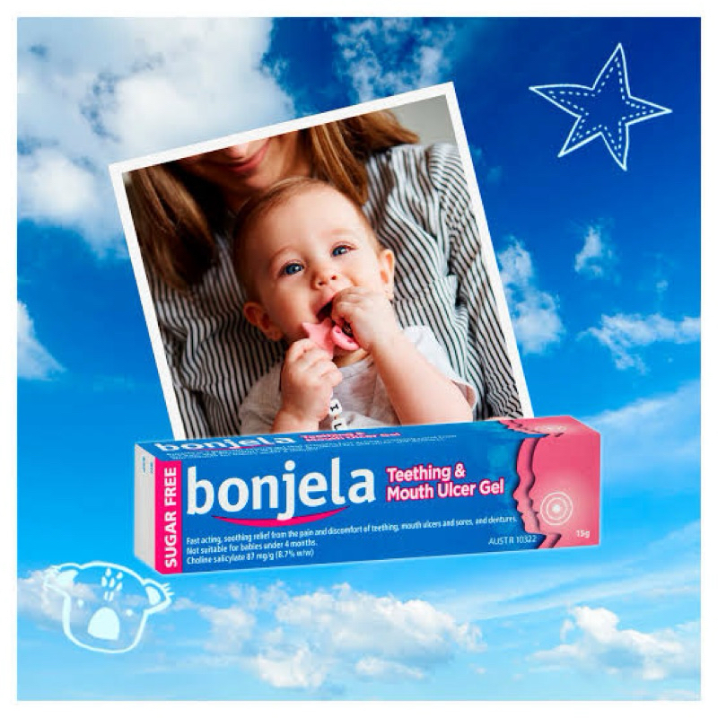 Jual Bonjela Mouth Ulcer and Teething Gel 15g Made In Australia ...