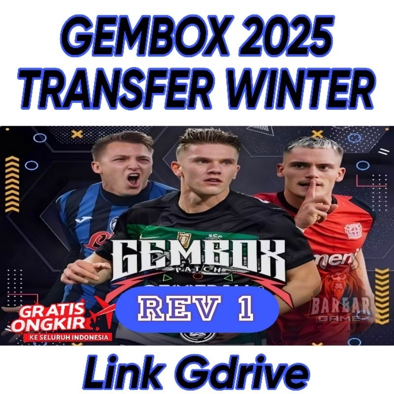 Jual Game PES PS3 Terbaru - GEMBOX WINTER 2025 Rev 1 FINAL TRANSFER MEI ...
