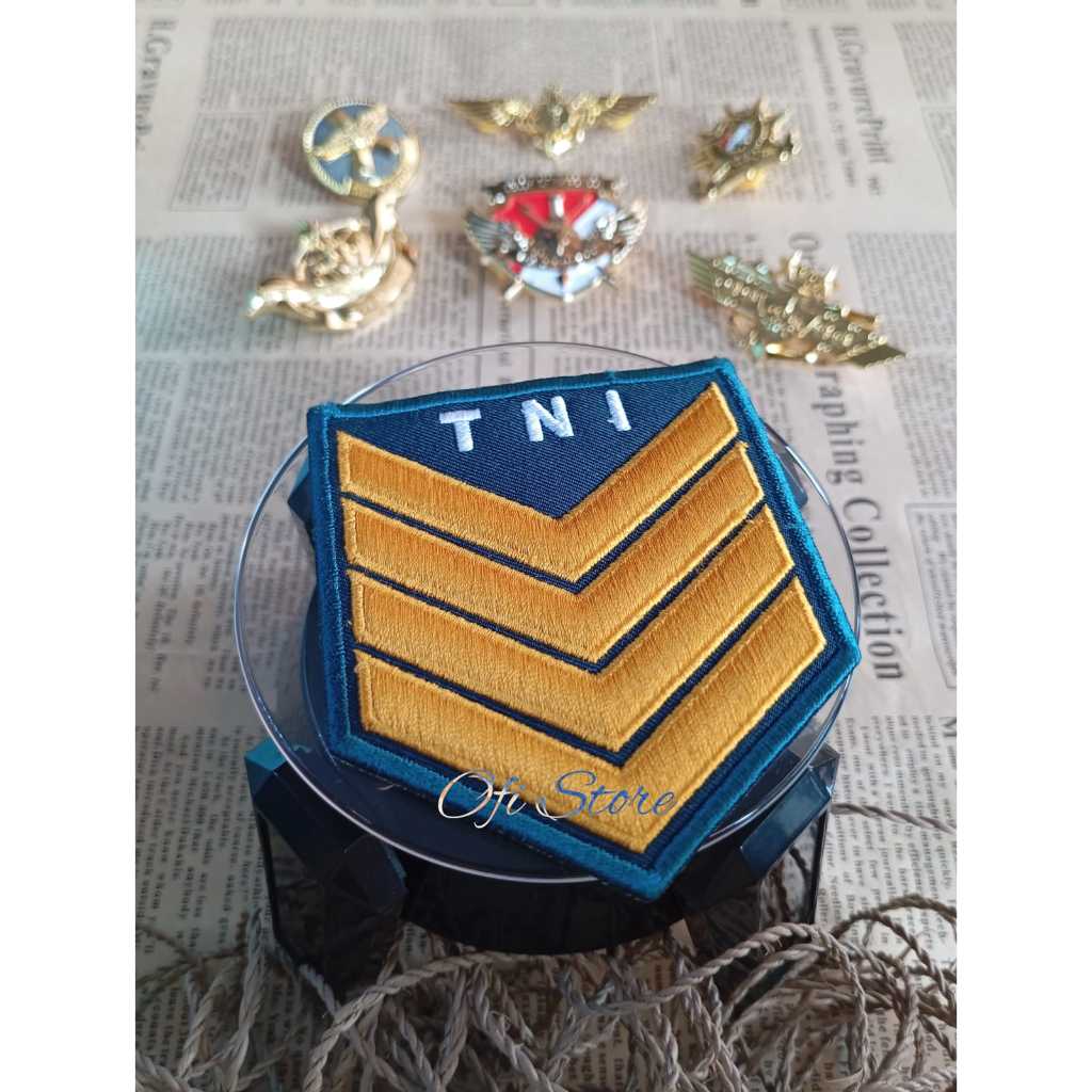 Jual Pakar Brevet 09 : PANGKAT PDH TNI AL/SERSAN MAYOR/SERMA | Shopee ...