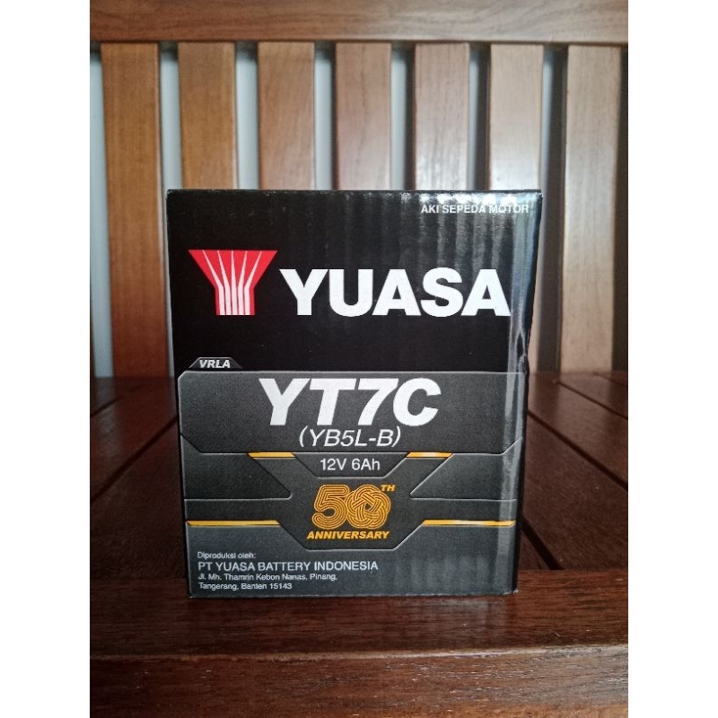 Jual Aki Motor Yamaha Mio Sporty, Honda Supra Yuasa YT7C Aki Kering | Shopee Indonesia