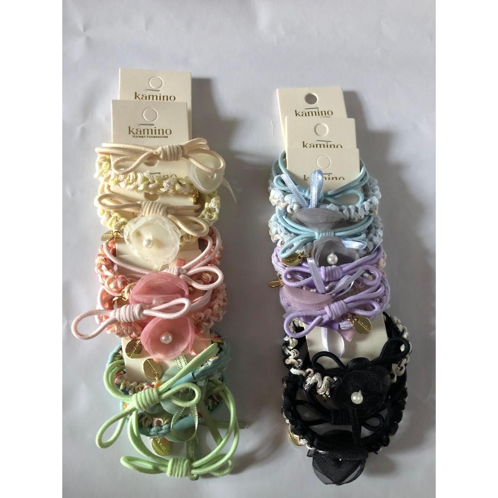 Jual Kamino Kuncir Rambut Bunga | Shopee Indonesia