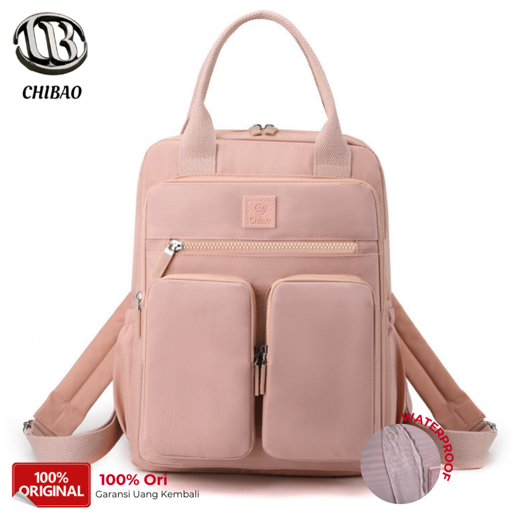 Jual CHIBAO - Tas Ransel Sekolah muat laptop #Kairo 1977-AB Backpack to ...
