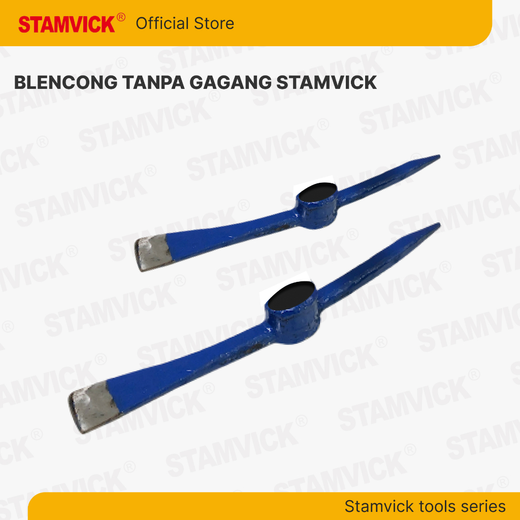 Jual Blencong STAMVICK Tanpa Gagang / Ganco / Gancu / Belencong Tebal ...