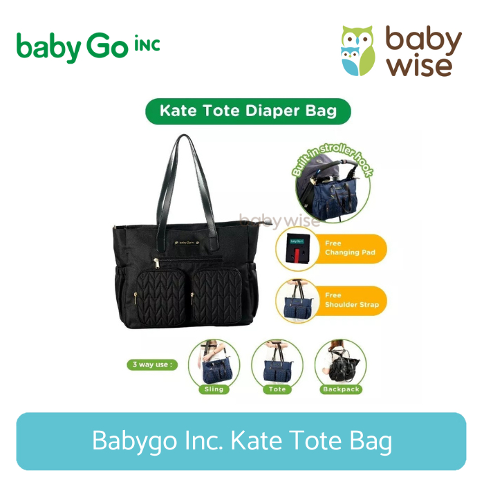 Jual Babygo Inc. Kate Tote Bag - Tas Keperluan Bayi | Shopee Indonesia