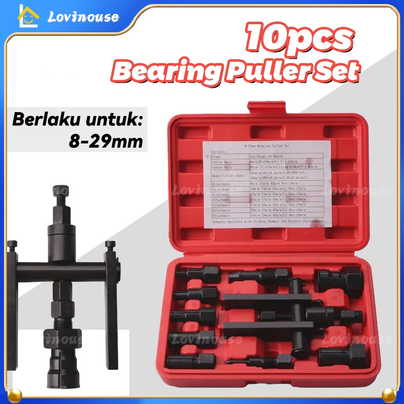 Jual 10pcs Bearing Puller Set Pencabut Bearing Set Pembuka Bearing Set ...