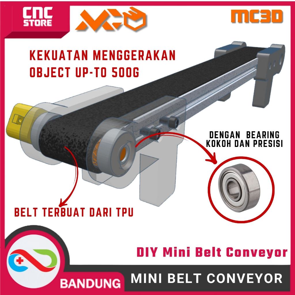 Jual Mini Conveyor DIY Mini Belt Conveyor Micro Conveyor Motor DC ...