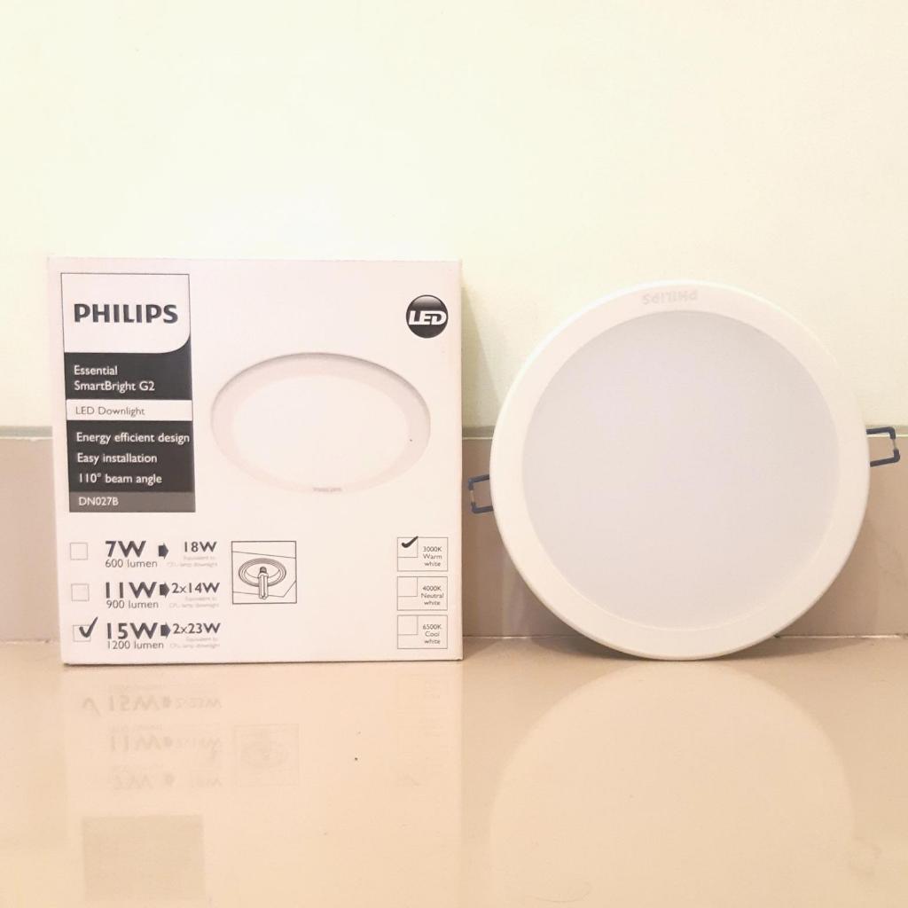 Jual PHILIPS ESSENTIAL SMARTBRIGHT LED DOWNLIGHT DN027B 15 W | Shopee ...