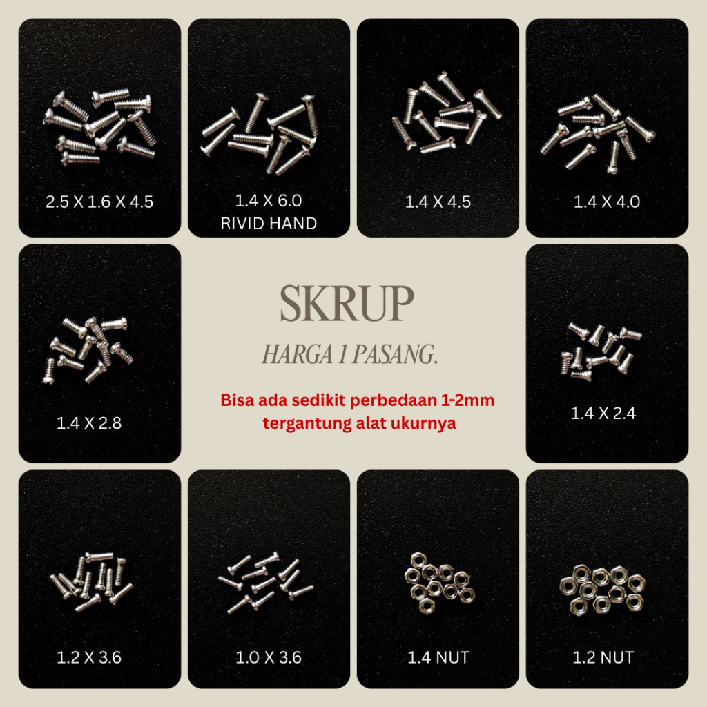 Jual Baut & Mur Per Pasang Jual Eceran untuk memudahkan Pemasangan ...