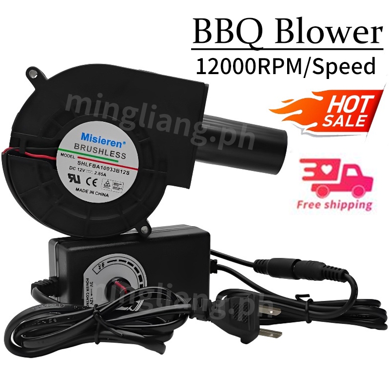Jual Blower Mini Portable BBQ Blower Angin Ac Turbocharger Kecil Dengan ...