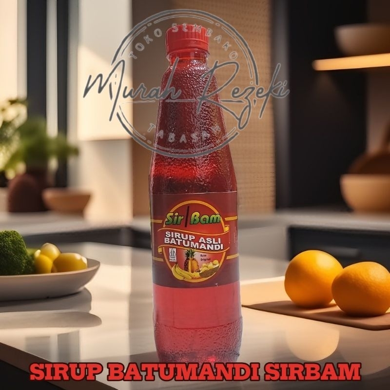 Jual Sirup Asli Batu Mandi 650 ml Sir Bam / Sirbam Satrup Batumandi ...
