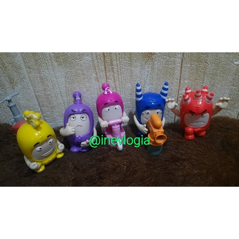 Jual Figure Mainan Oddbods MCD/Mc'donalds murah ori | Shopee Indonesia