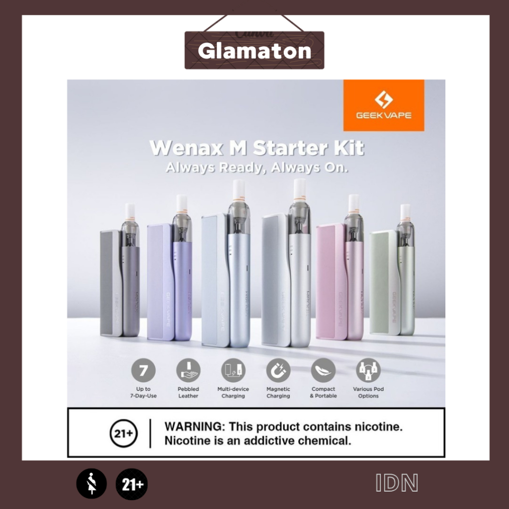 Jual POD WENAX M STARTER KIT POD KIT 16W 2500MAH AUTHENTIC BY GEEKVAPE ...