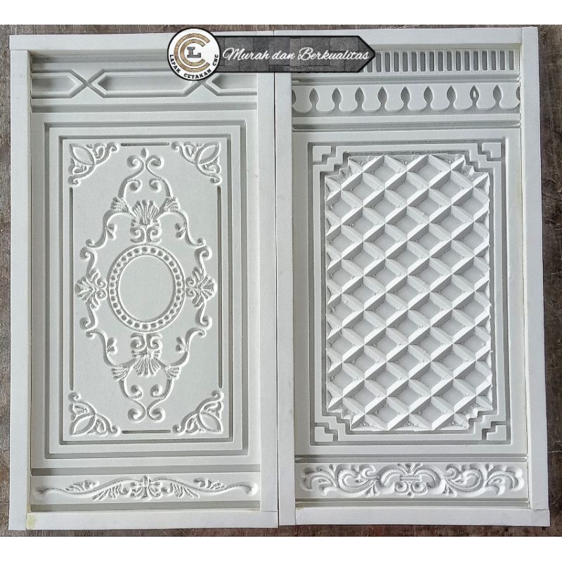 Jual Cetakan Masif CNC Gypsum/beton Model Ornamen Dinding 3D bahan ...