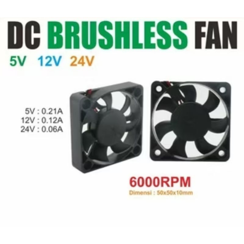 Jual Kipas Amplifier DC 12V 5cm Kipas Biasa, Kipas High Speed | Shopee Indonesia