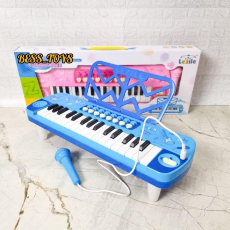 Jual Piano Anak Mainan Edukasi Mainan Piano Little Musician Piano 3206 ...