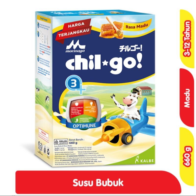 Jual Morinaga Chil-Go! 1+ 3+ Susu Bubuk Pertumbuhan Anak Rasa Vanila Madu 950gr | Shopee Indonesia