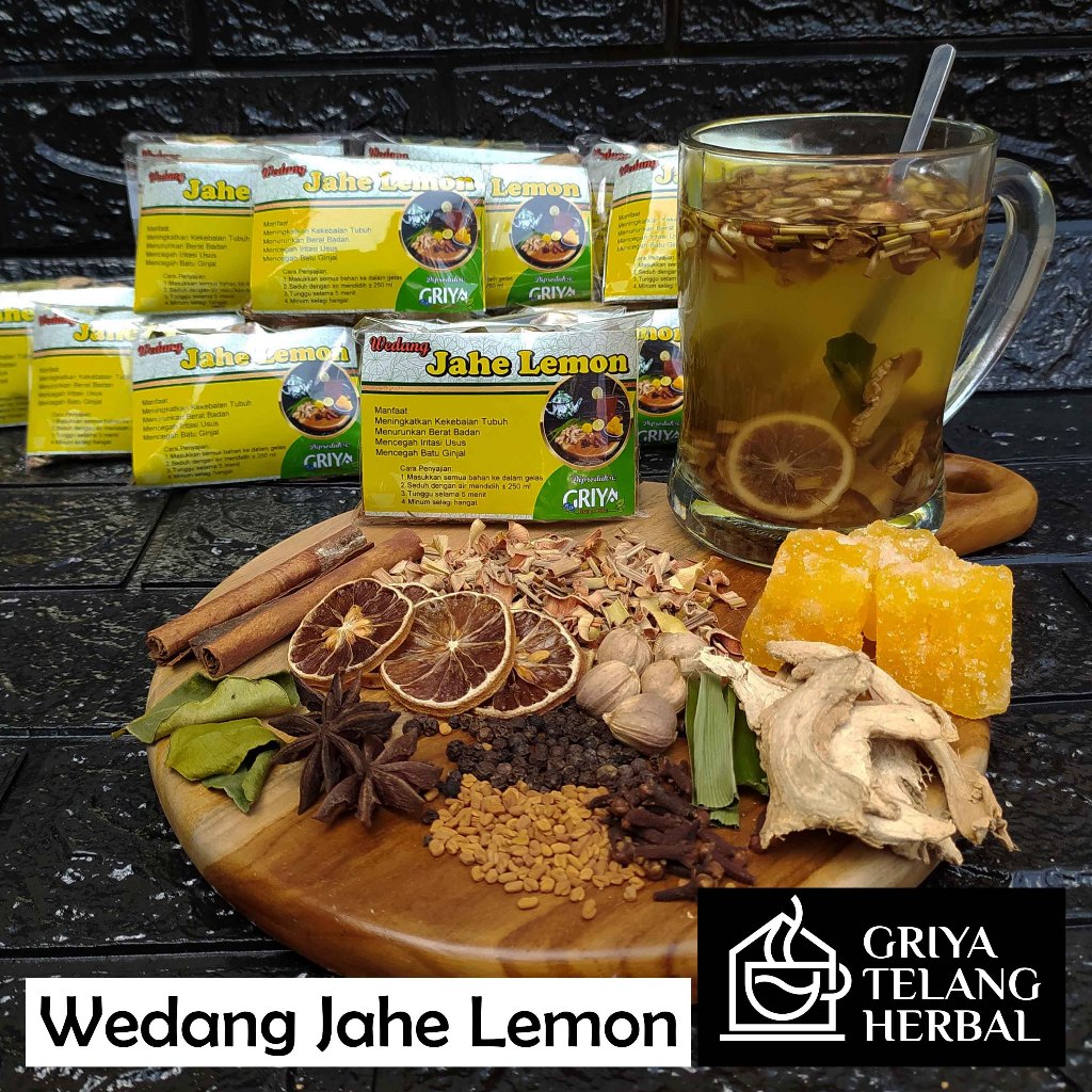 Jual Wedang Rempah Jahe Lemon Ecer | Shopee Indonesia
