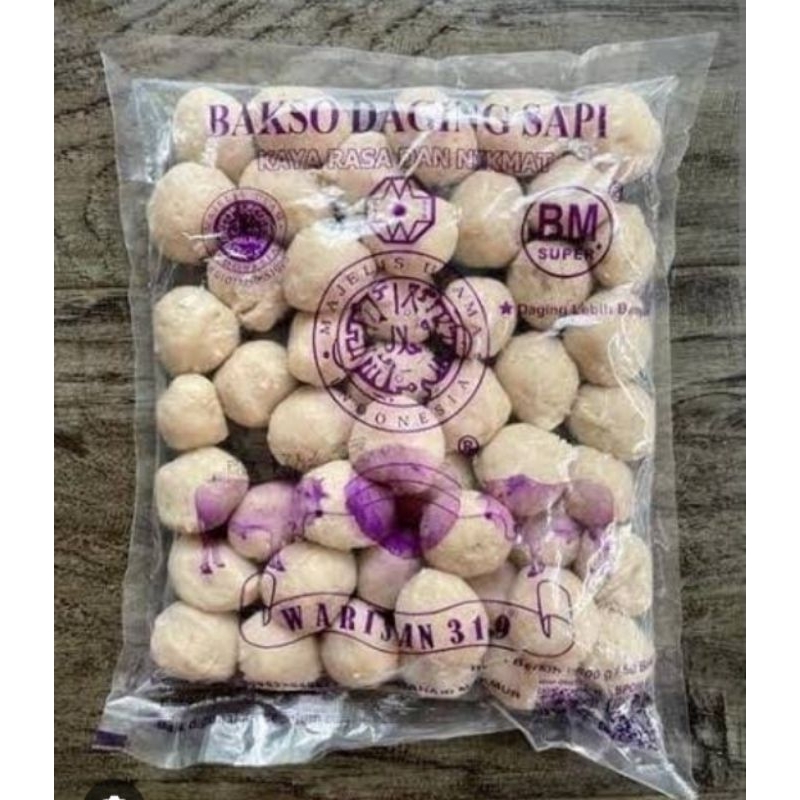 Jual Bakso Baso Warisan Biru isi 50 Bogor Frozen | Shopee Indonesia