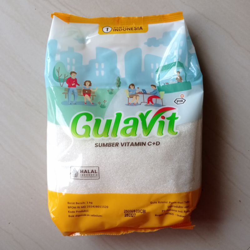 Jual Gulavit Gula Pasir 1 kg | Shopee Indonesia